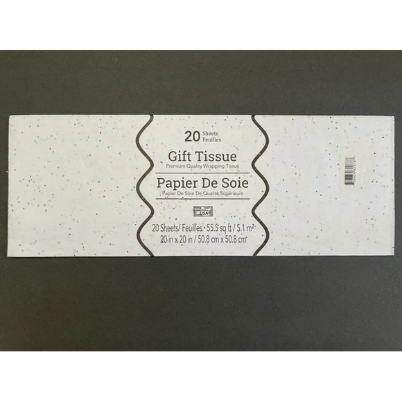 Party Supplies | Color Tissue Paper White 5 Color Gemstone 2 Ct 20 X 20 ...